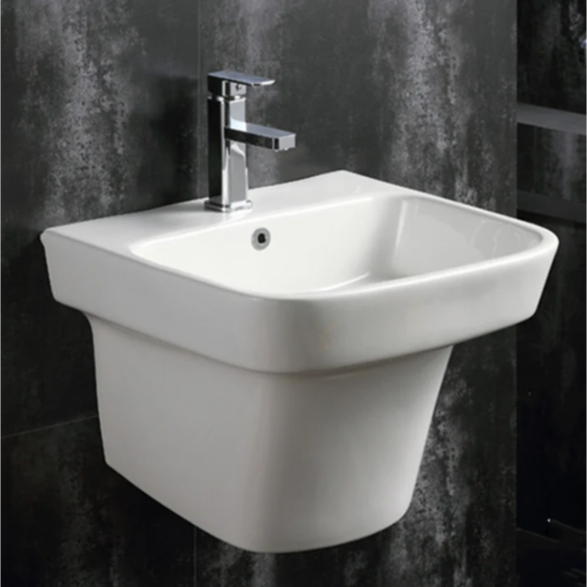 Ceramic Hand Basin-Wall Hung Basin 406