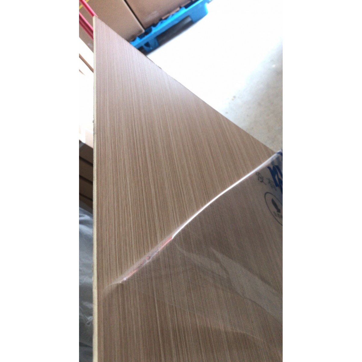 Melamine Laminated PVC Sheet - Beige Wood Color-lennox-bathroom-auckland