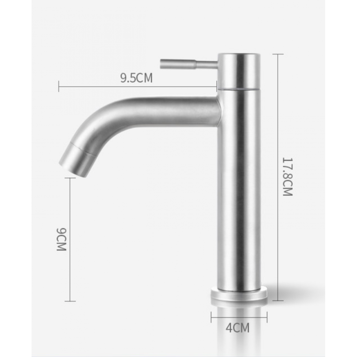 Single cold water wash hand basin tap faucet for bathroom ...