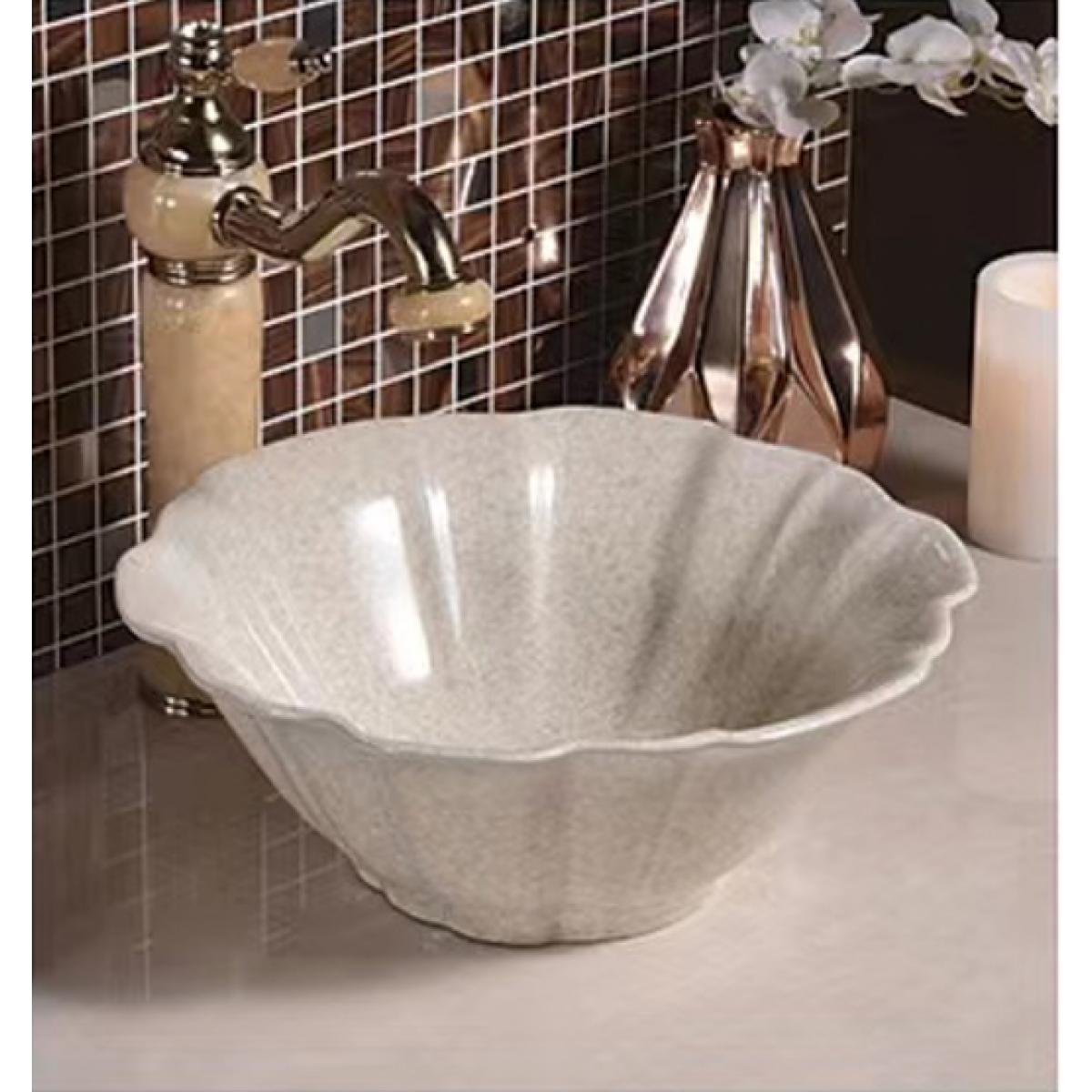 Counter Top Ceramic Basin 420A-lennox-bathroom
