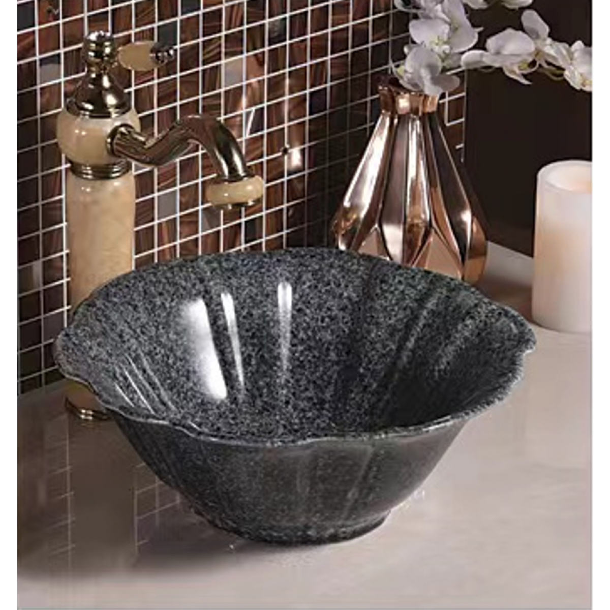 Counter Top Ceramic Basin 420b-lennoxbathroom-auckland
