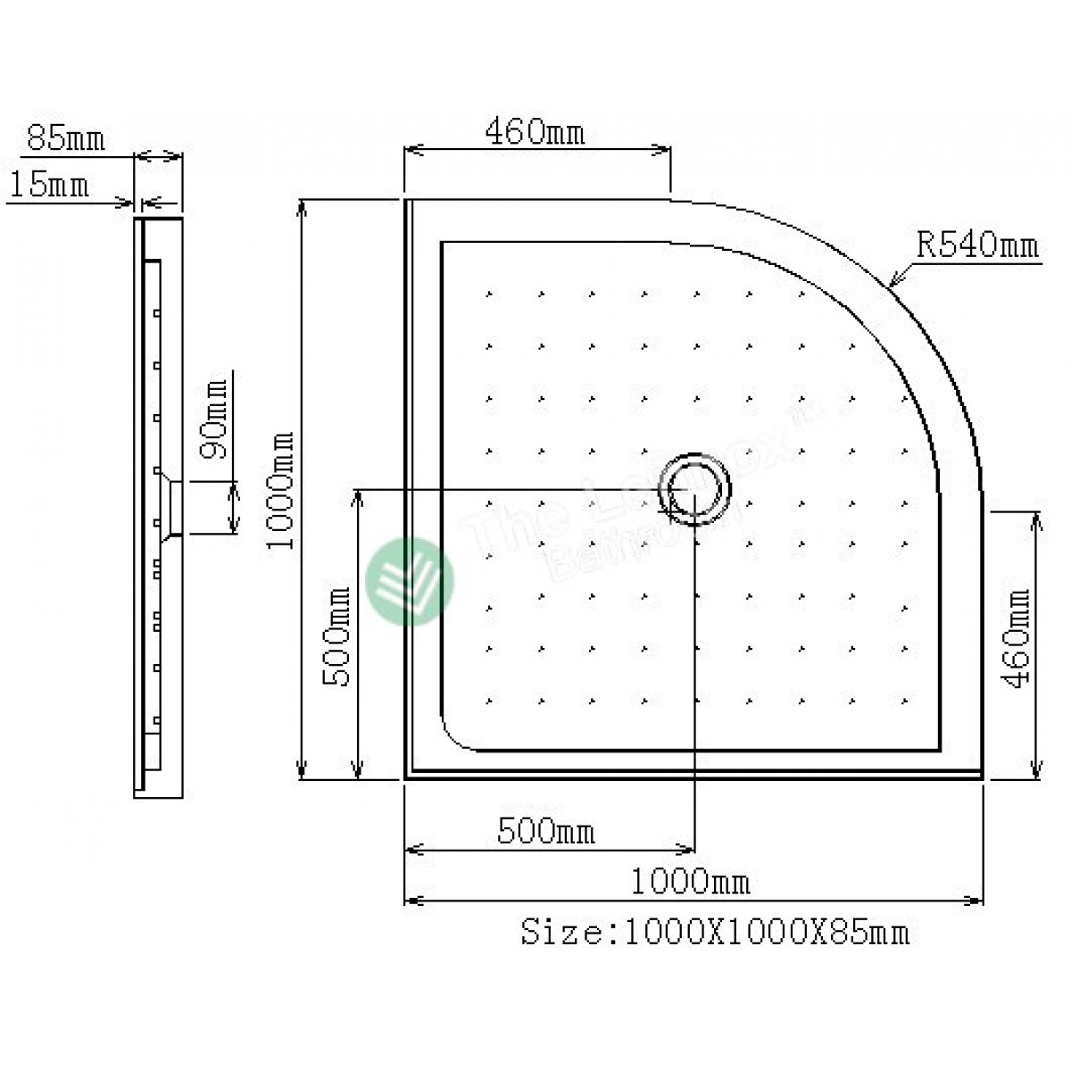 Shower Box - Spring Series (1000x1000x1900mm)